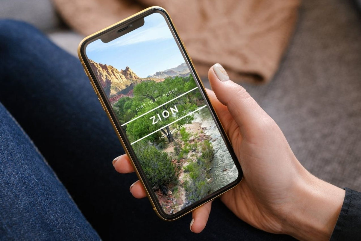 Zion Itinerary – Dirt In My Shoes